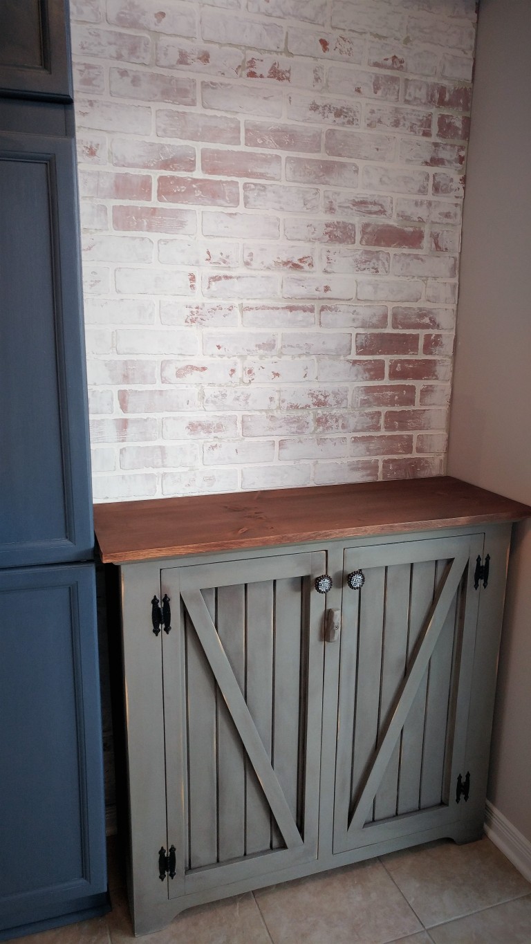 "German Smear" Brick Wall - FAT Paint